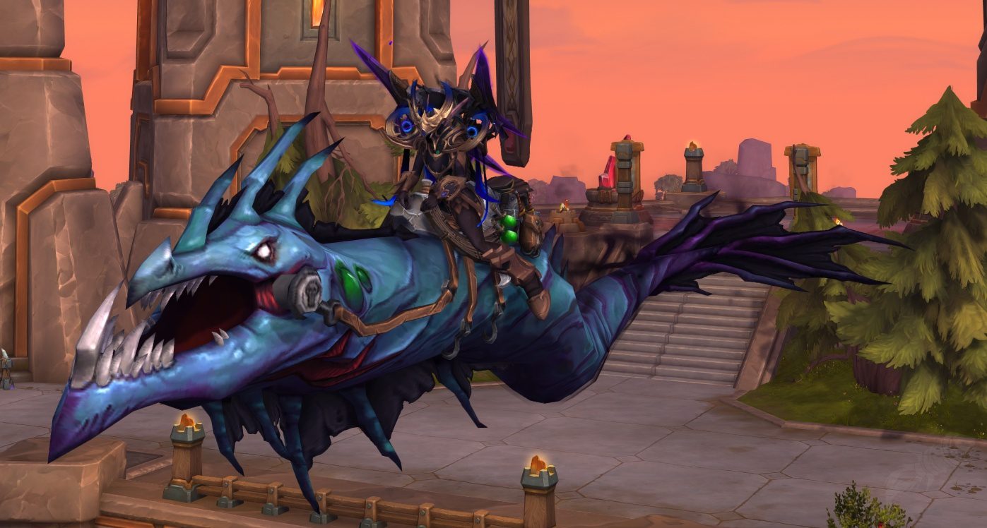 Дванадцять маунтів: День 5 — Ny'alothan Shadow Worm - WoW Hub